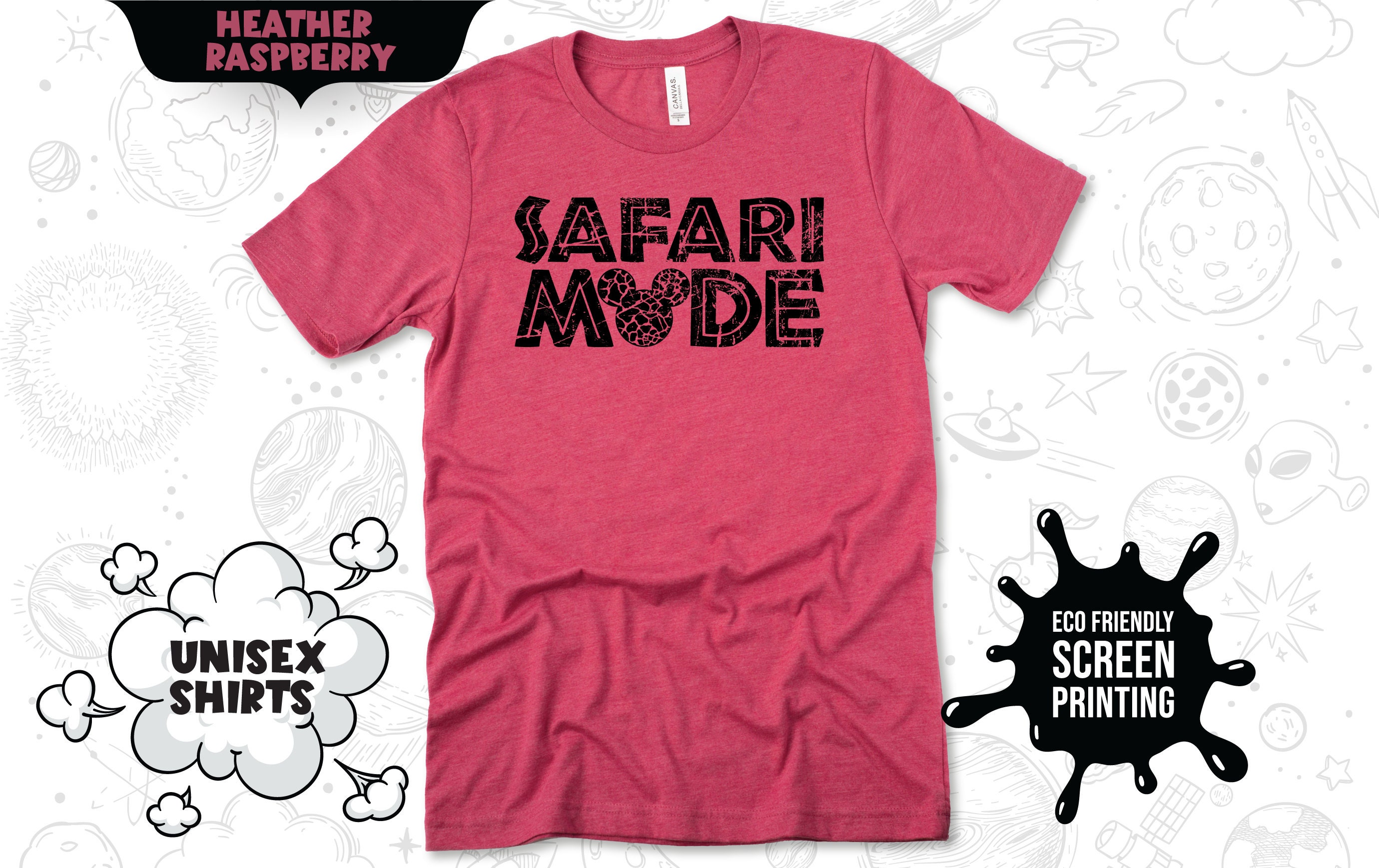 Take a Disney Safari Mode Adventure with these Shirts, Animal Kingdom ...