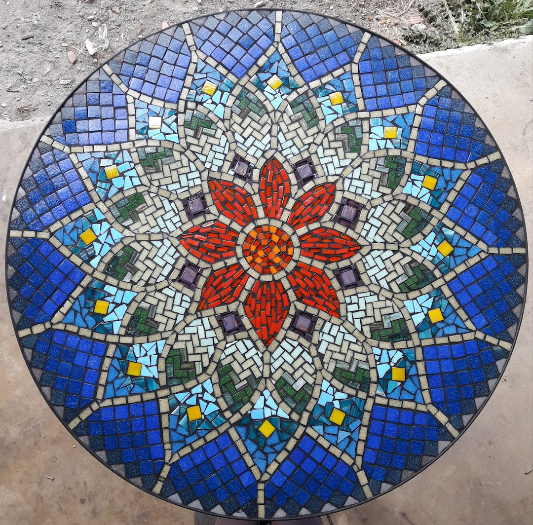 Handmade Custom Mosaic / Ceramic or Glass Tiles / Perfect for Indoors ...