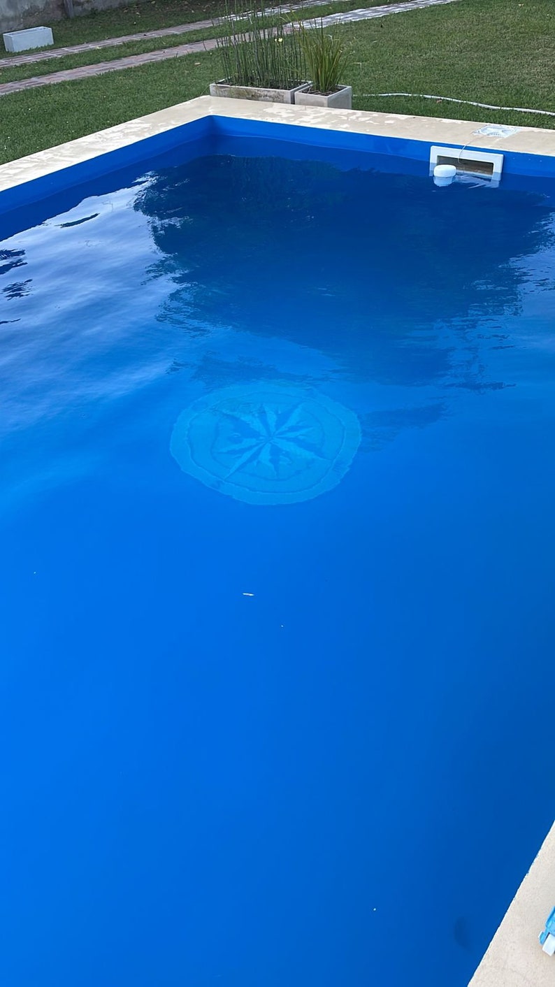 Compass Rose Mosaic Tile Art, Custom Handmade Design for Easy Indoor ...