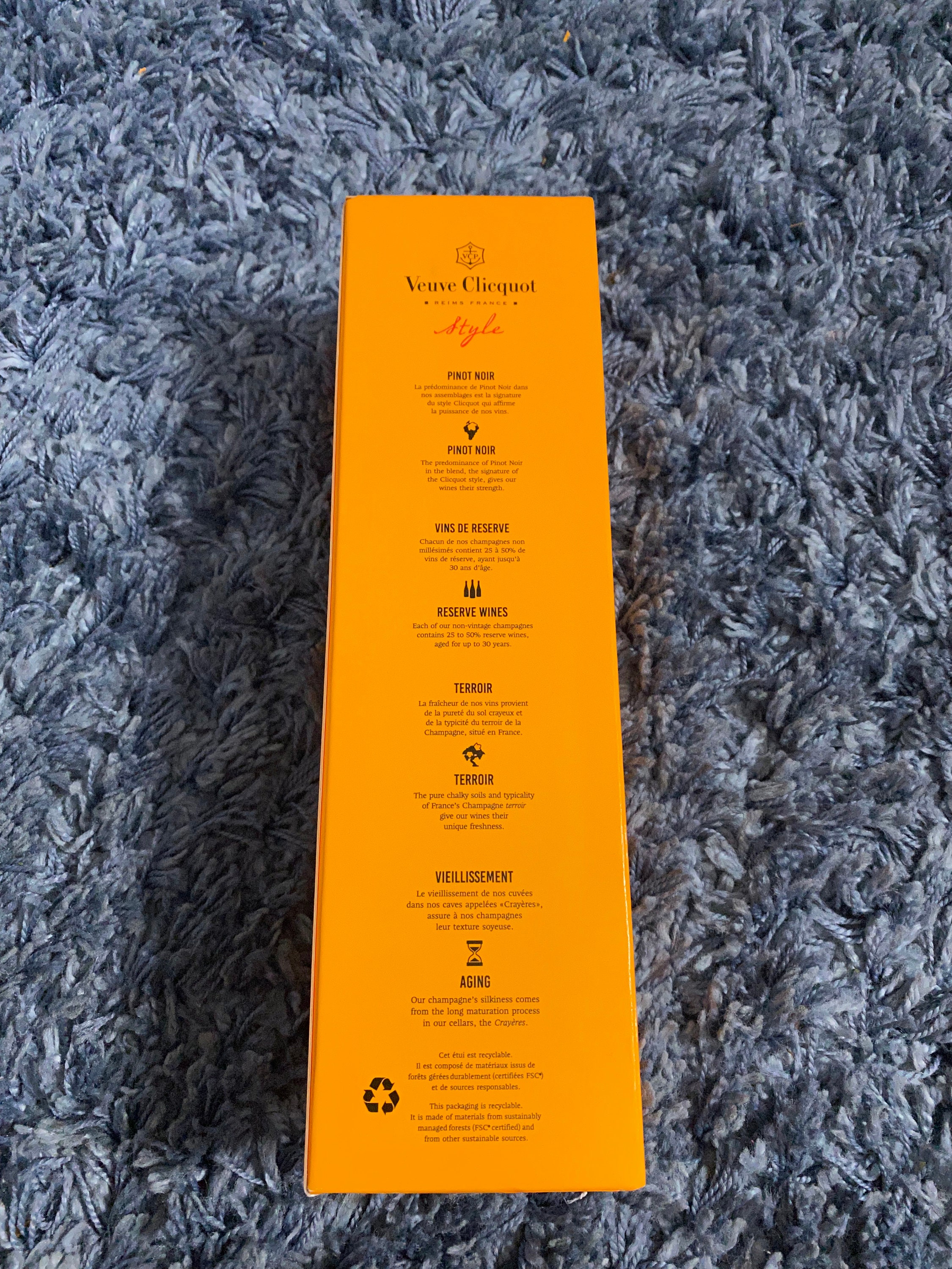 Veuve Clicquot: Brut Yellow Label - Etsy