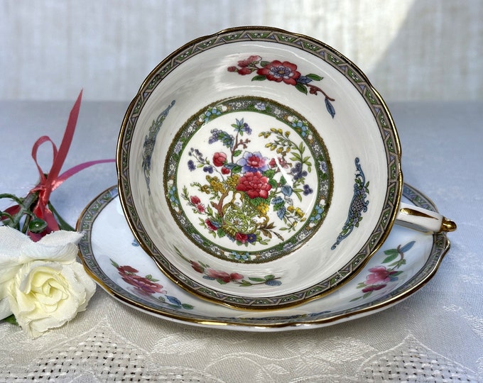 Paragon Tree of Kashmir Cup and Saucer - Vintage Bone China Chinoiserie ...