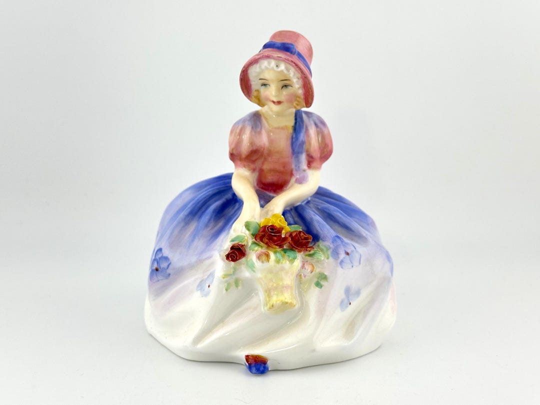 Royal Doulton Monica Figurine, Porcelain Victorian Lady # HN1487 - Etsy