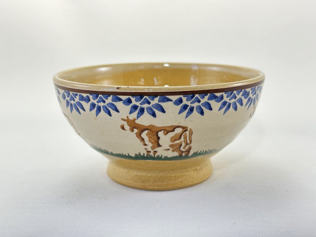 Mosse Pottery Cow Bowl, Nicholas Mosse Irish Pottery With Grazing ...