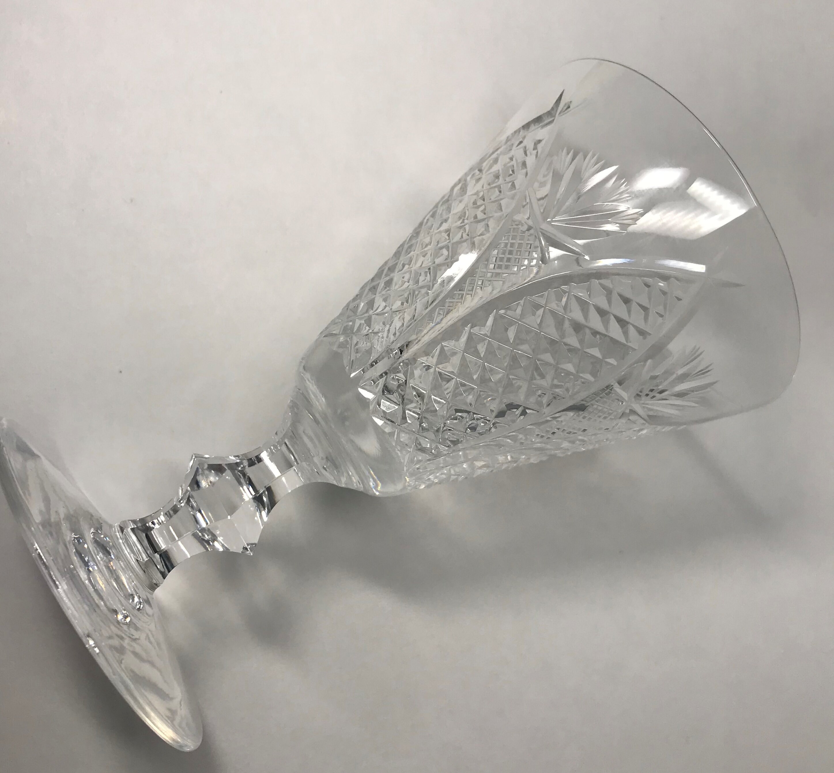 Dunmore Wine Glass by Waterford Irish Crystal One White Wine - Etsy