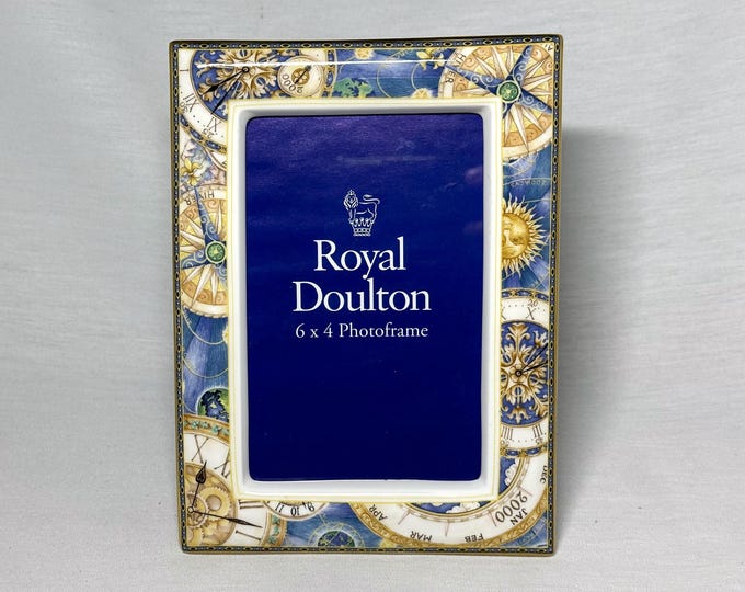 6x4 Photo Frame, Millennium by Royal Doulton, Porcelain Celestial ...