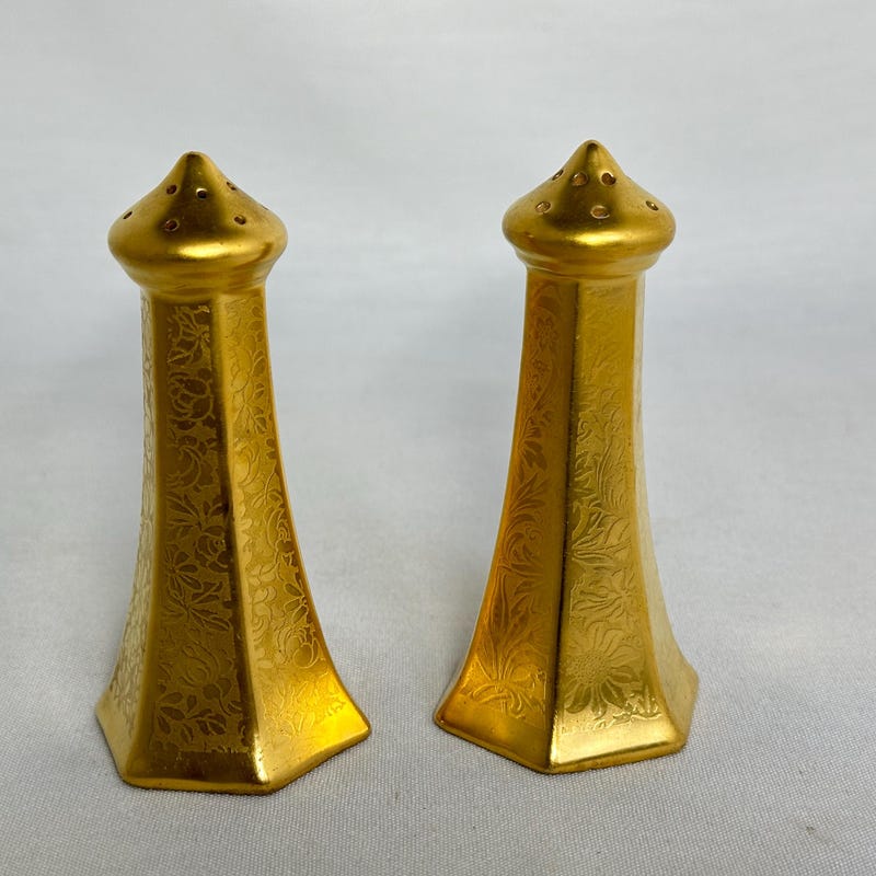 Gold Salt and Pepper - Etsy