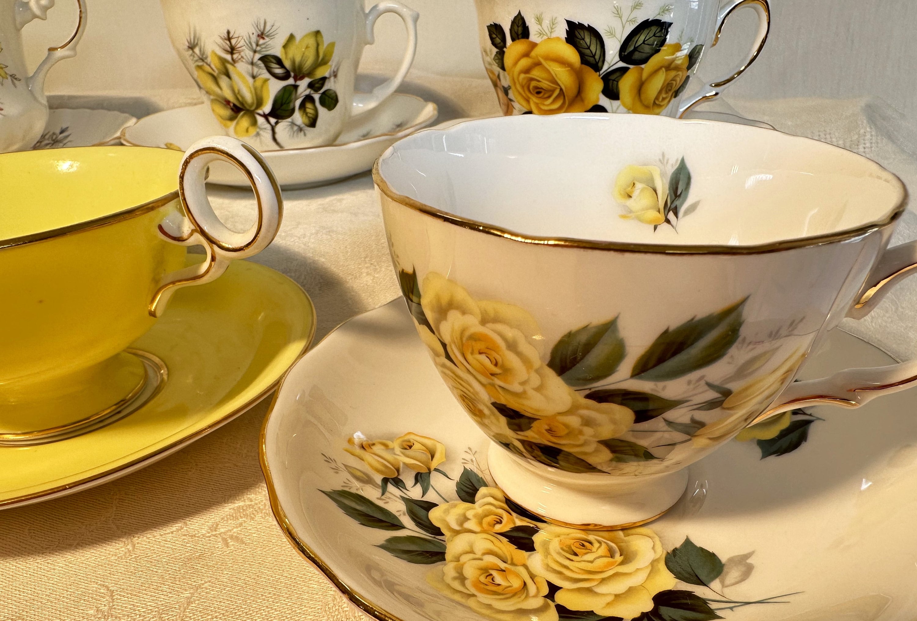 Yellow Tea Cup