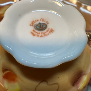 Heritage Brown by Lefton Tea for Two Fruit Pattern NE 3113 Tea Set ...