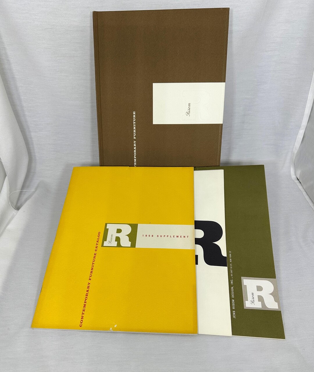 Jens Risom "the Answer is Risom" 1955 Book With 1958 Catalog & 1960 ...