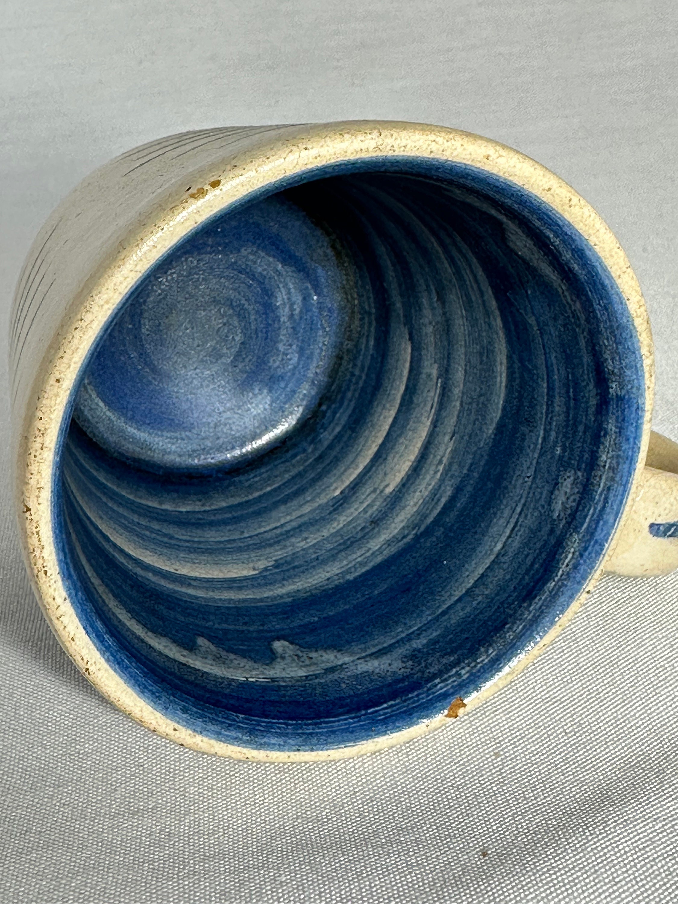 Dorchester Pottery Cup, Pinecone Pattern, Vintage Stoneware Dorchester ...