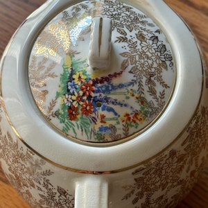 Crinoline Lady Bone China English Tea Set by Colcough, Pattern 7130 ...