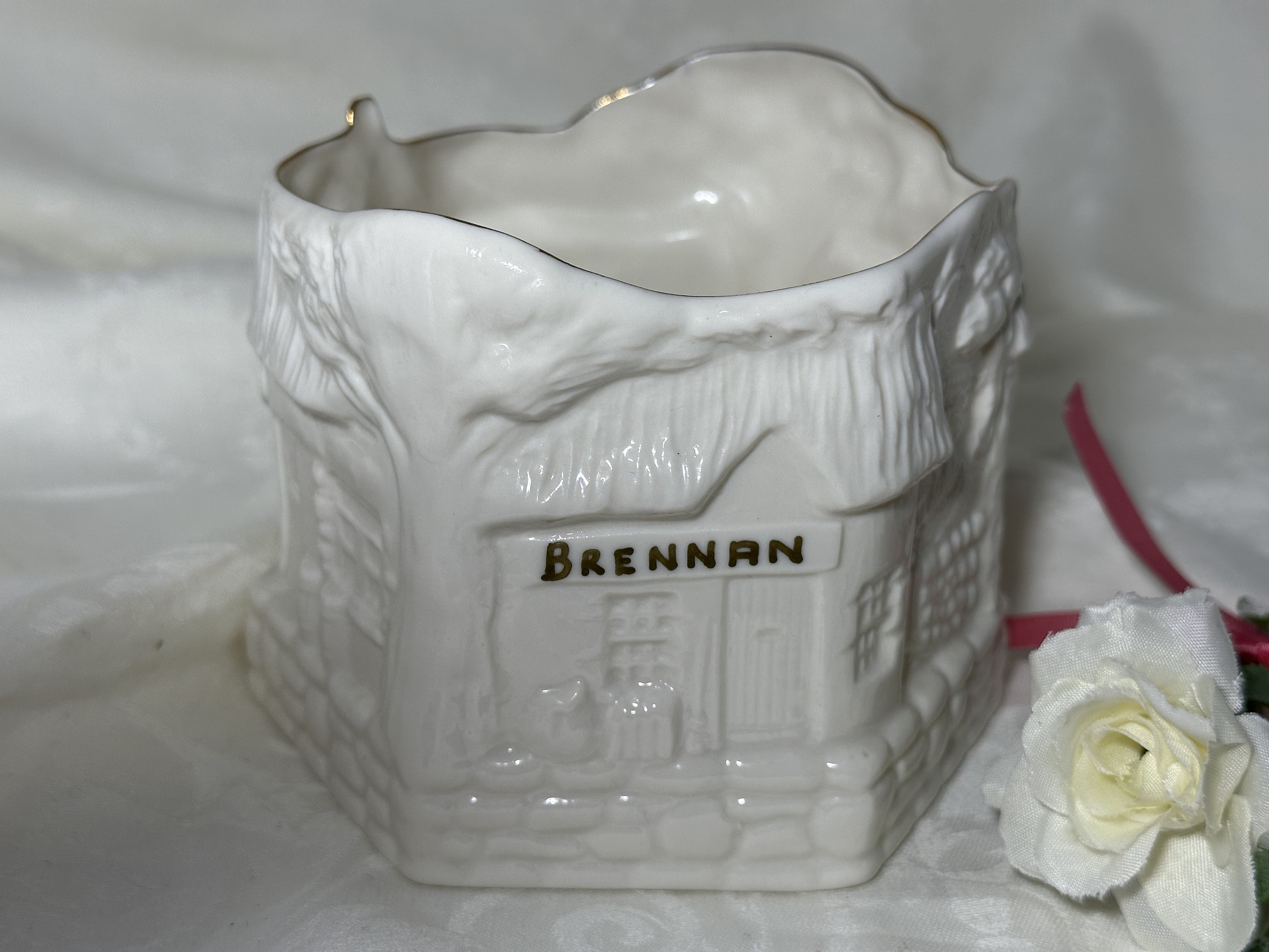 Belleek Ballybegs Village Votive Candle Holder Irish Village - Etsy