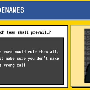 Codenames Powerpoint Edition *UPDATED* - Highly Customizable Powerpoint ...