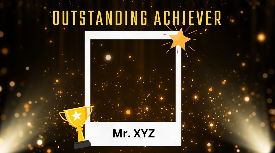 Elegant Gold Awards Ceremony Powerpoint Template - Etsy