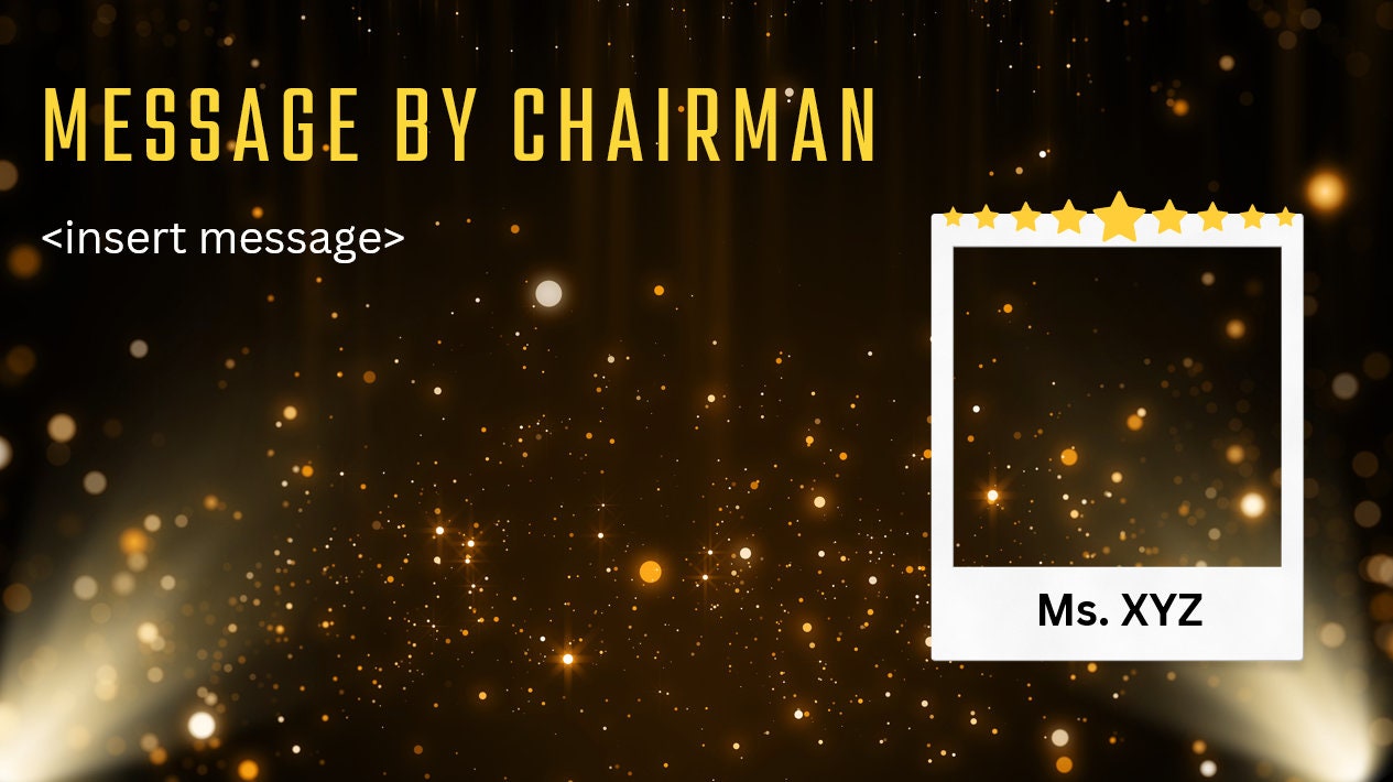 ELEGANT GOLD Awards Ceremony Powerpoint Template | Presentation for ...