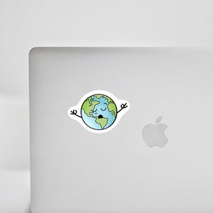 World Peace Sticker Waterproof Vinyl Funny Peace Sign Gift Meditation ...