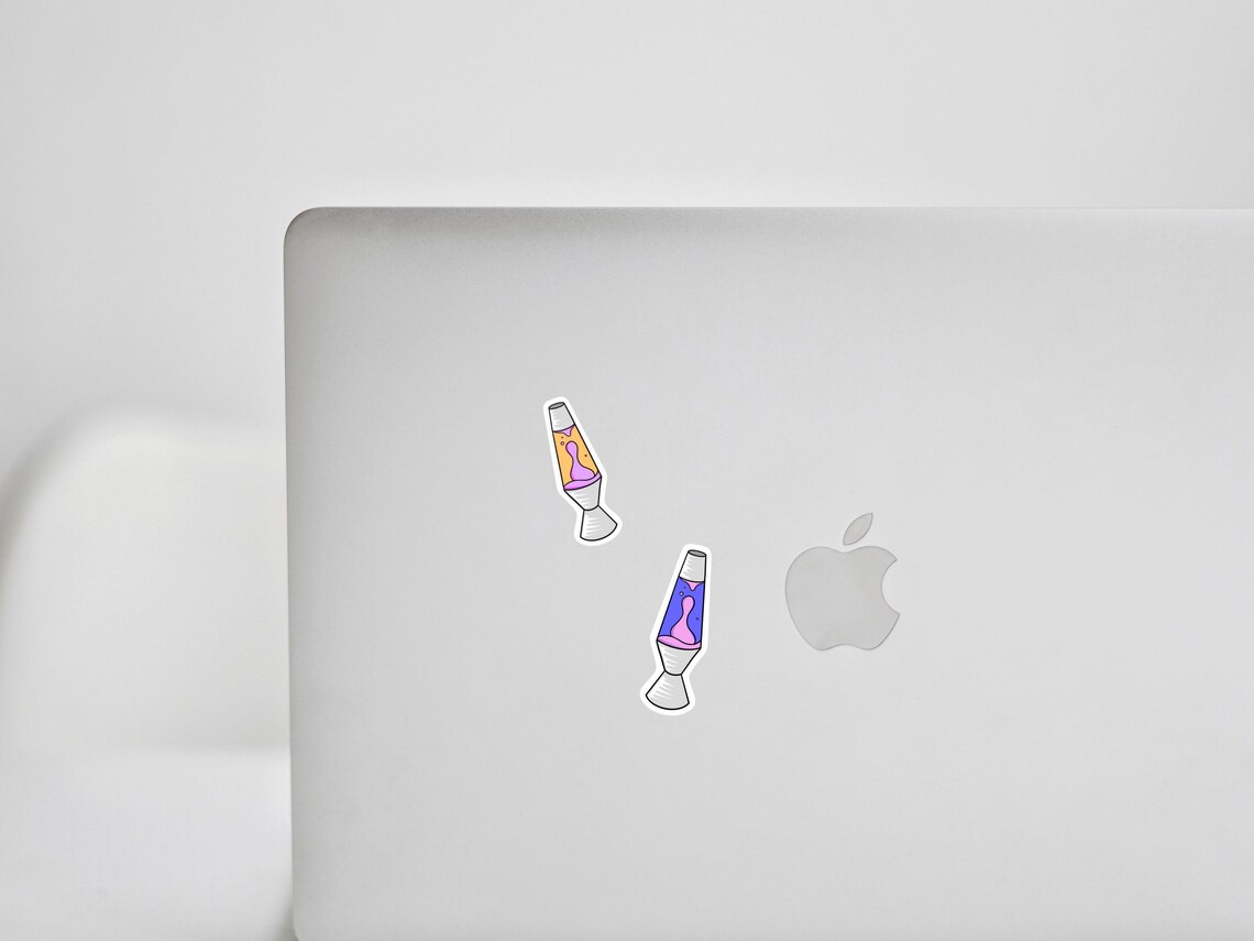 Mini Lava Lamp Sticker Sheet Waterproof Vinyl Sticker Gift for - Etsy