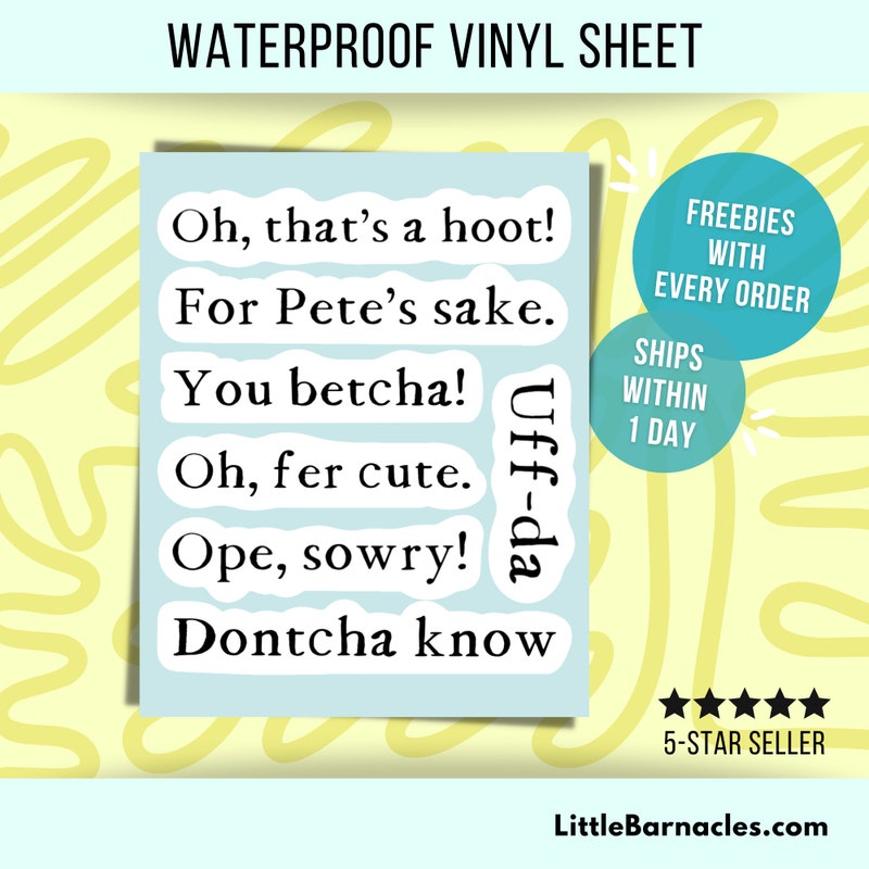 Midwest Sayings Stickers - Etsy