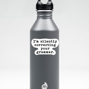 Grammar Sticker Waterproof Vinyl Sticker Coworker Gift Teacher Sticker ...