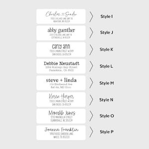 Seashell Custom Address Labels, Return Address Labels, Personalized ...