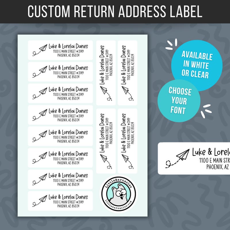 Address Label Design - Etsy