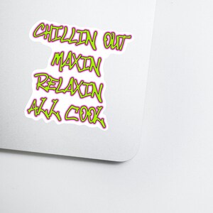 Fresh Prince Sticker TV Show Waterproof Vinyl Sticker Gift for - Etsy