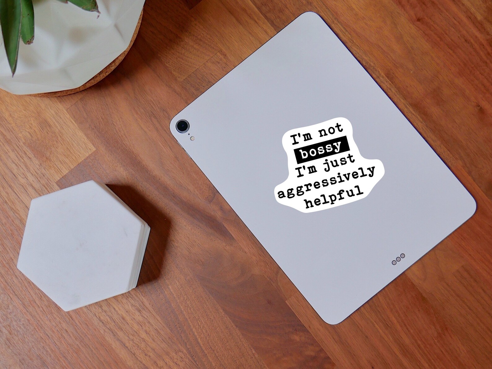 Bossy Sticker Waterproof Vinyl Sticker Gift for Boss Funny - Etsy