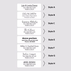 Seashell Custom Address Labels, Return Address Labels, Personalized ...