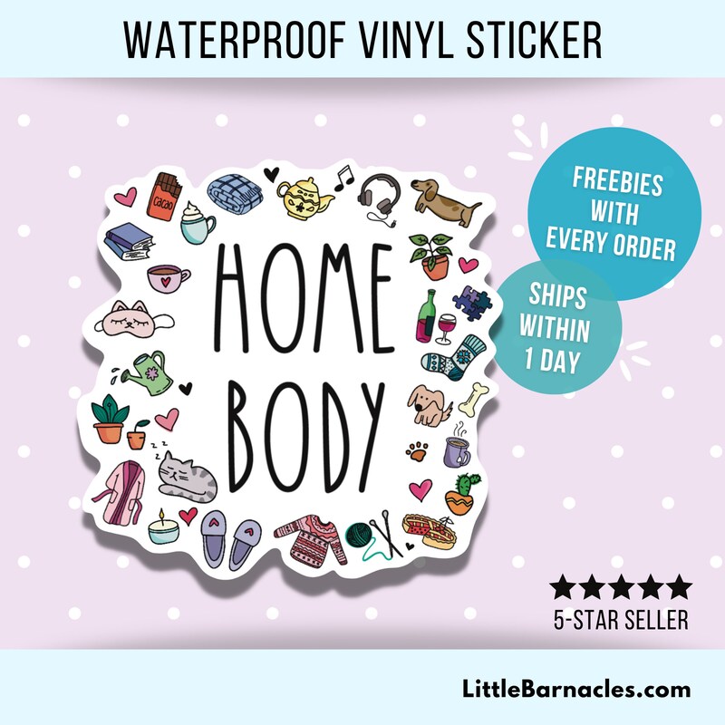 Home Sticker - Etsy
