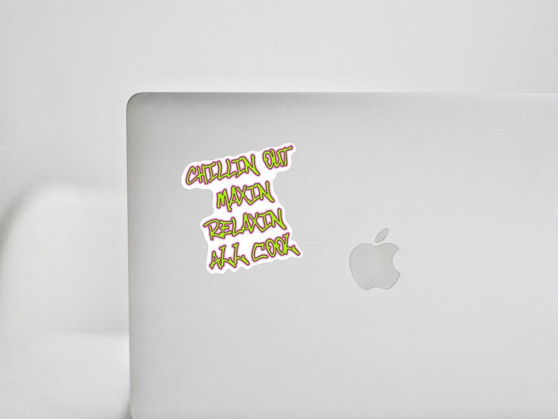 Fresh Prince Sticker TV Show Waterproof Vinyl Sticker Gift for - Etsy