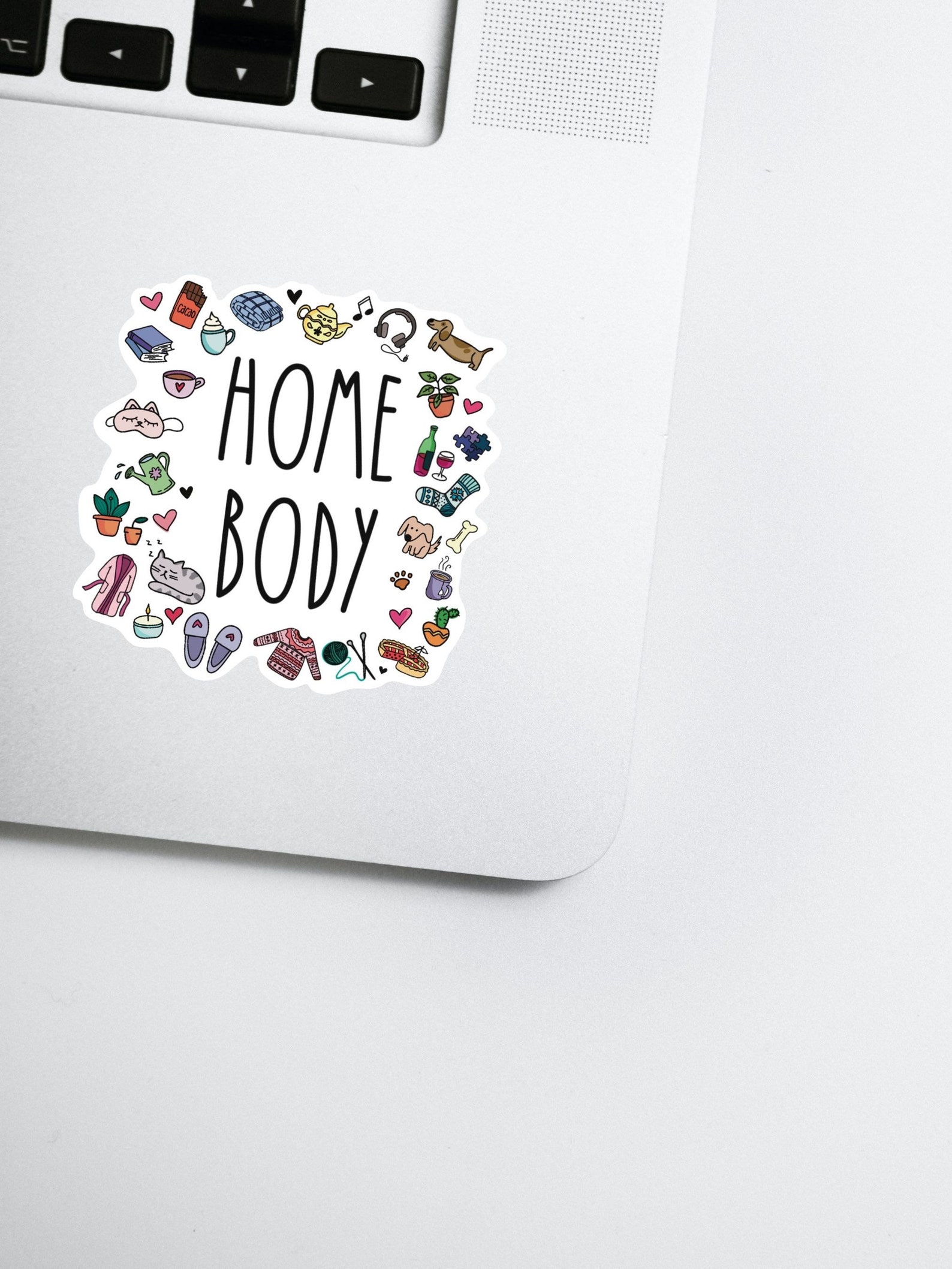 Homebody Sticker Waterproof Vinyl Sticker Gift for Her Cat - Etsy