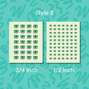 Payday Planner Sticker Mini Paycheck Sticker Finance Reminder Money ...