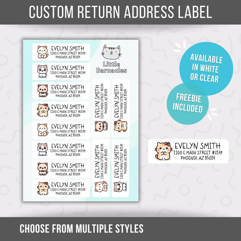 Return Address Labels - Etsy