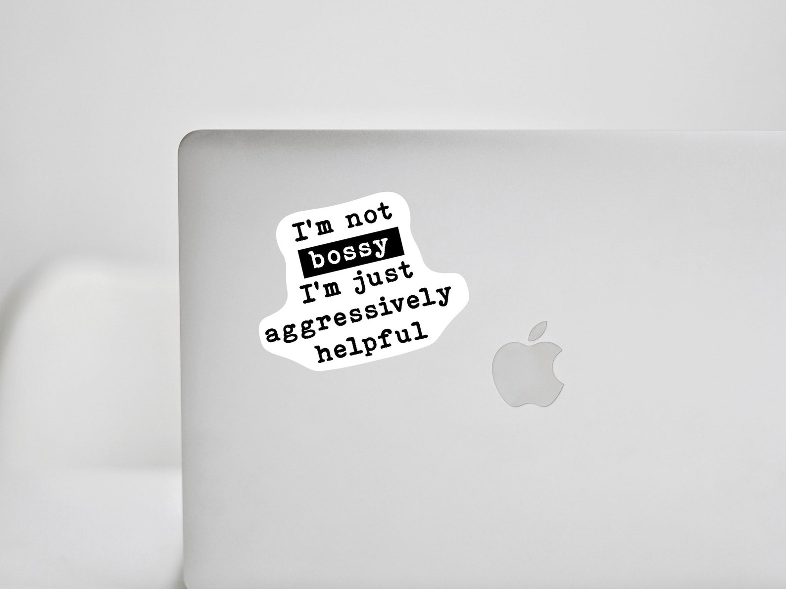 Bossy Sticker Waterproof Vinyl Sticker Gift for Boss Funny - Etsy