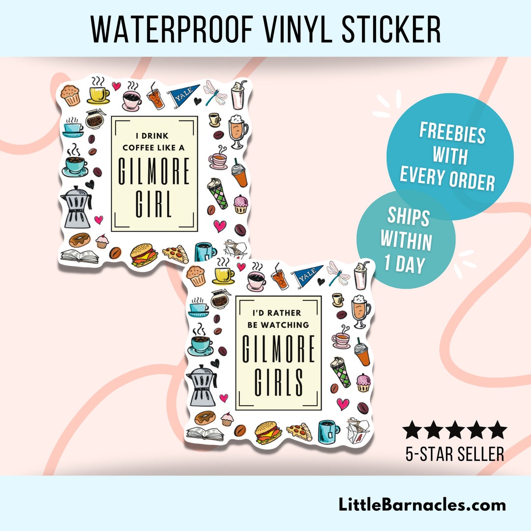 Gilmore Girls Sticker Waterproof Vinyl Chilton Sticker Gilmore Girls ...