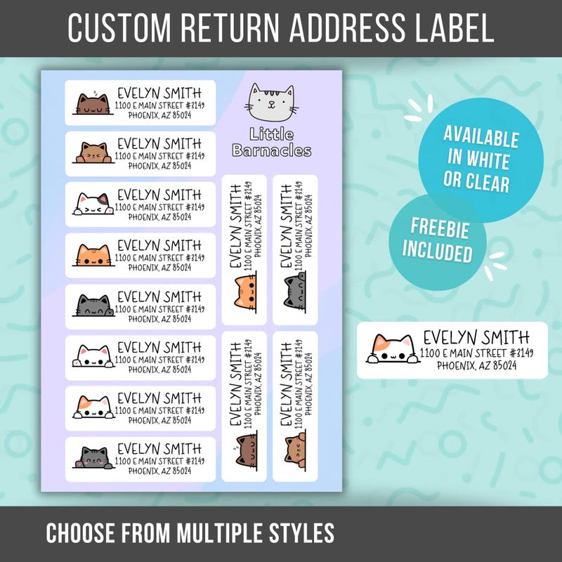 Return Address Labels - Etsy