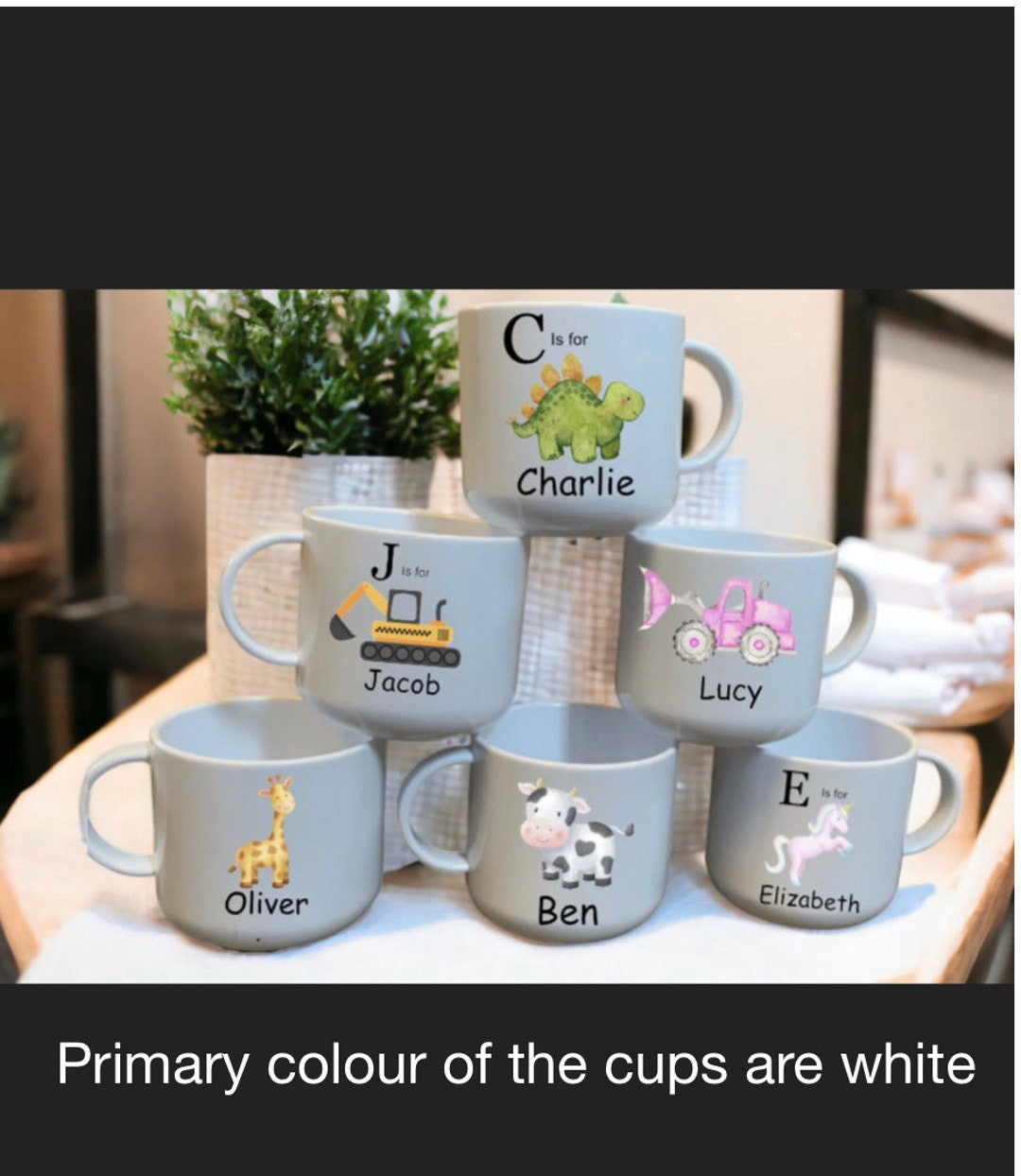 Personalised Children's Unbreakable Cups 6oz. Toddler - Etsy UK