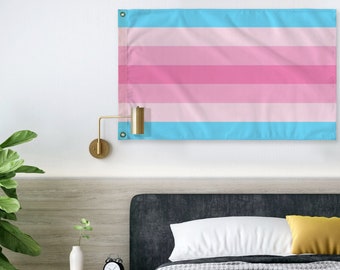 Transfeminine Flag - Etsy