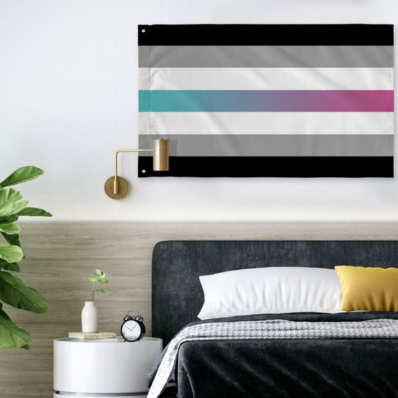 Librafluid agenderflux Pride Wall Flag 60 X 36 - Etsy