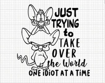 Bundle Pinky and the Brain Svg - Etsy