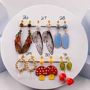 Gold Color Magnetically-attachable Dangles for Gauges & Earrings NEW ...