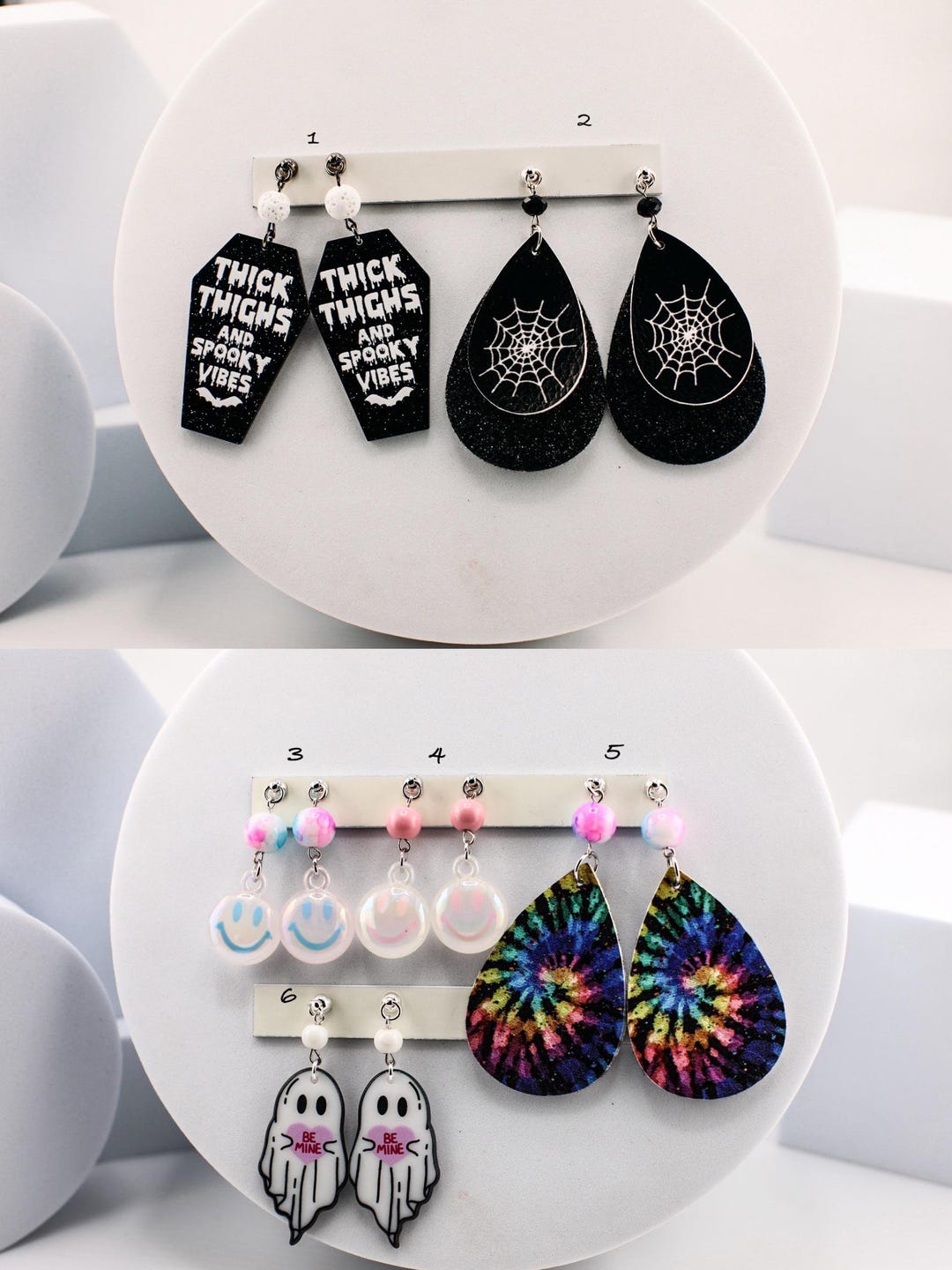 Silver Color Magnetically-attachable Dangles for Gauges & Earrings NEW ...
