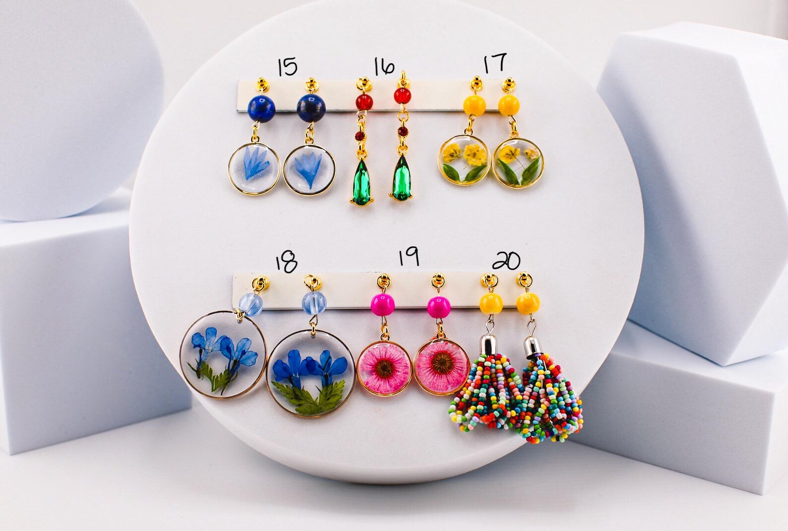 Gold Color Magnetically-attachable Dangles for Gauges & Earrings NEW ...