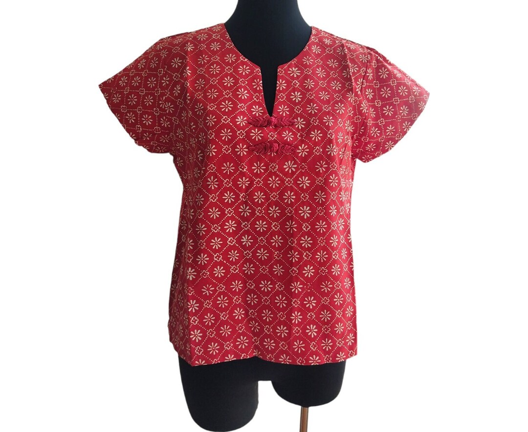 Batik Top for Women - Etsy