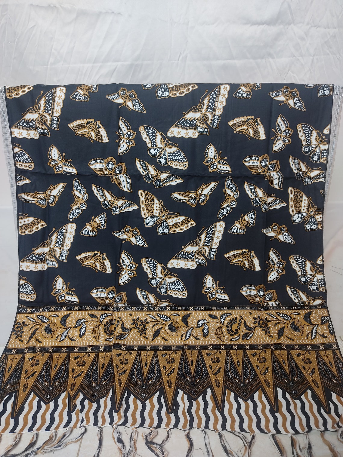 Vintage Batik Scarf for Women - Etsy