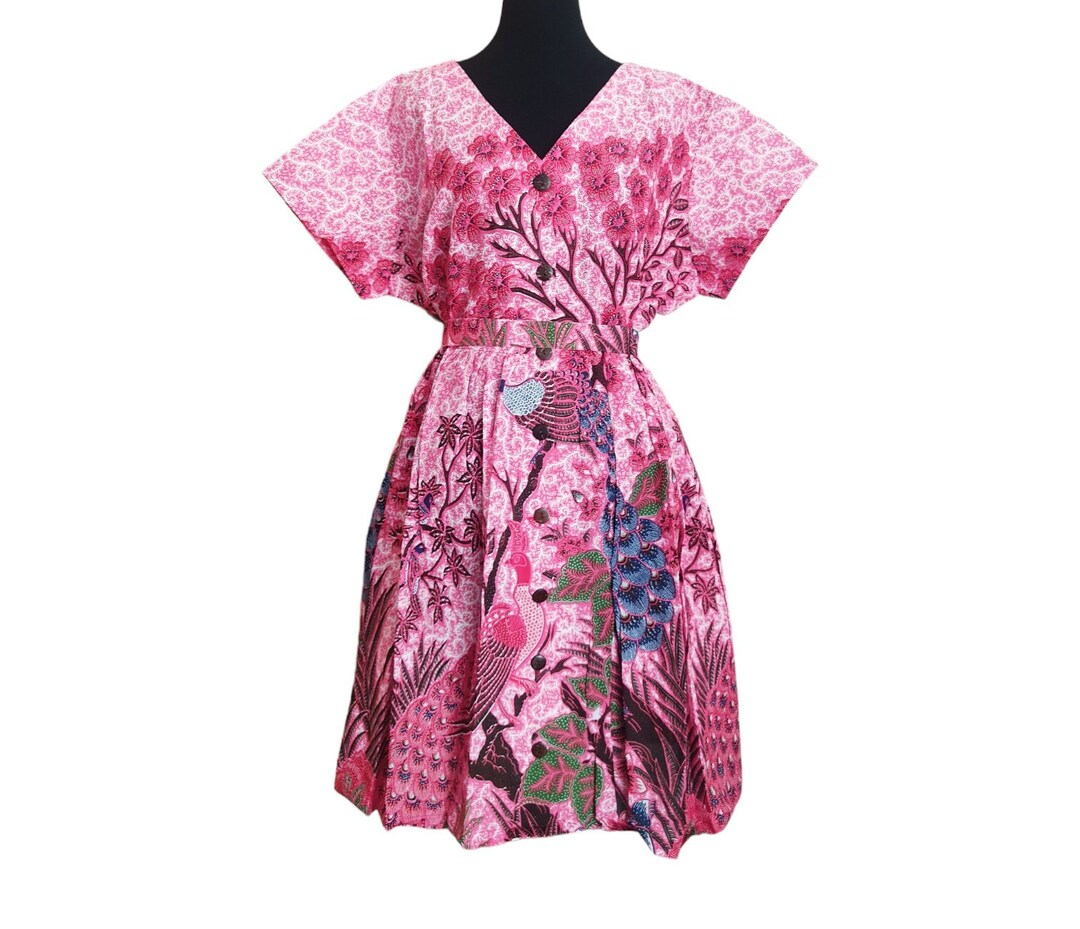 Plus Size Batik Dress for Any Purposes - Etsy