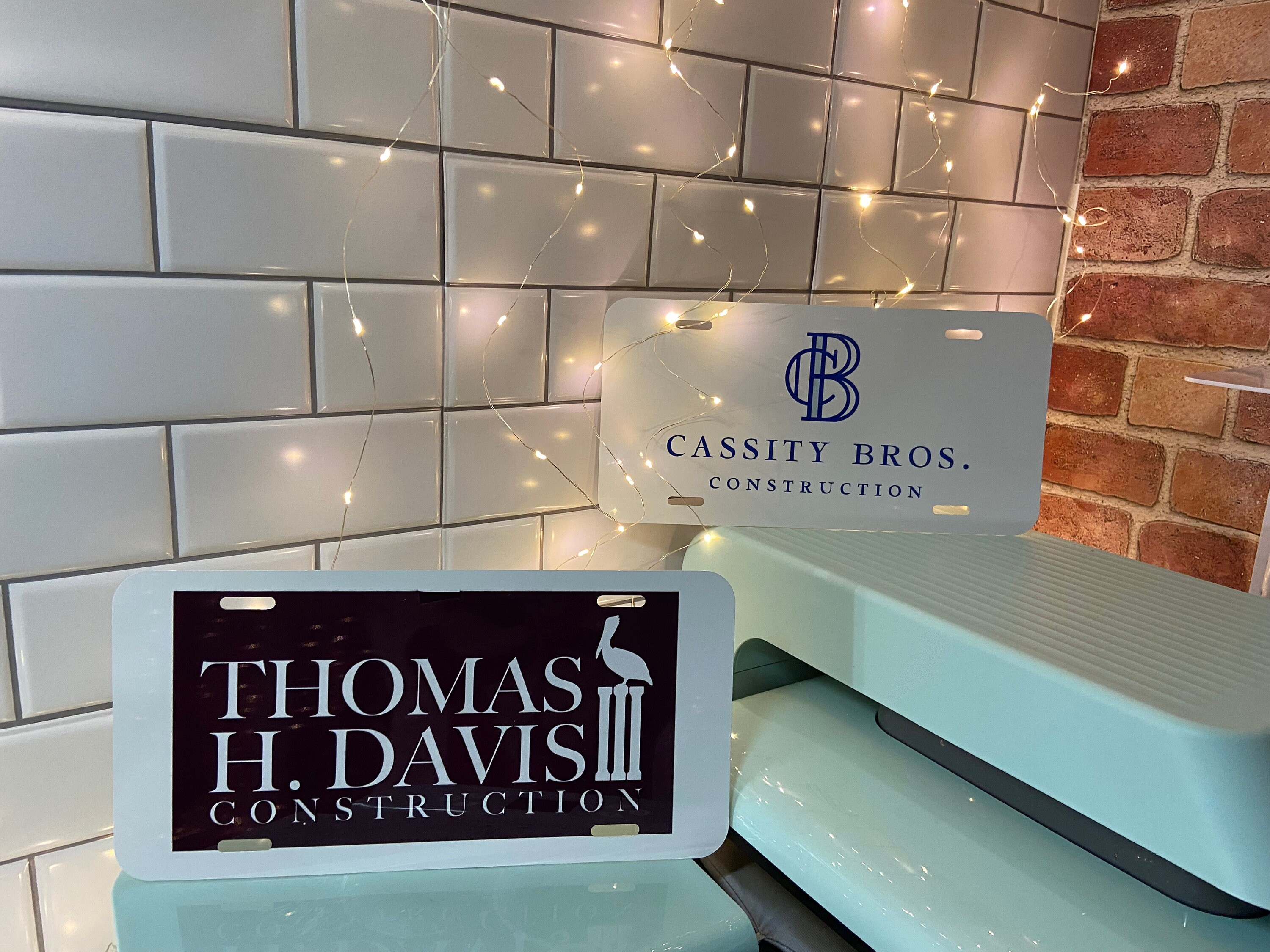 Custom Logo License Plate - Etsy