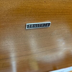 Zenith Stereo Console Model Y962 With Bluetooth - Etsy