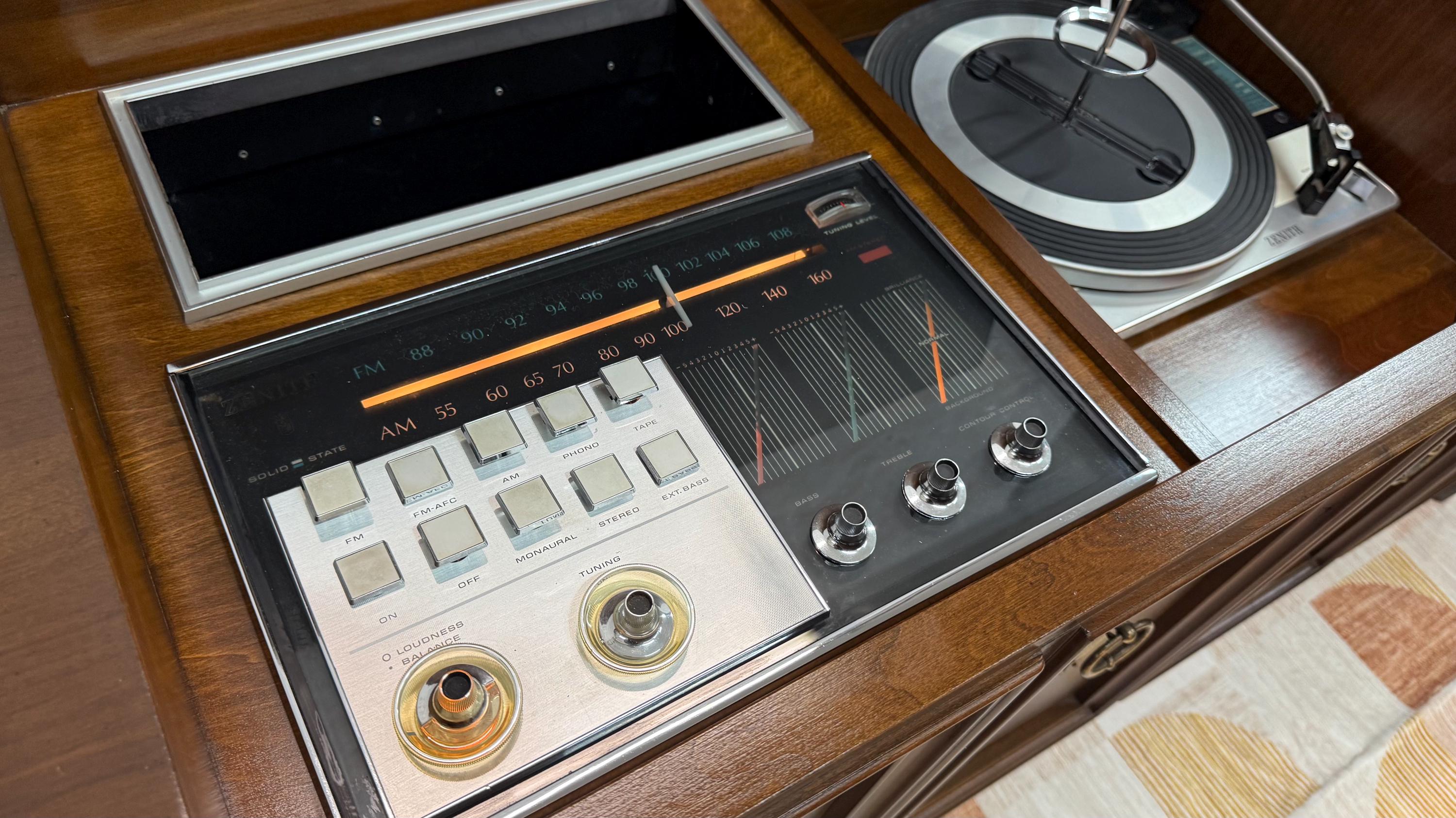 Zenith Stereo Console Model Y962 With Bluetooth - Etsy