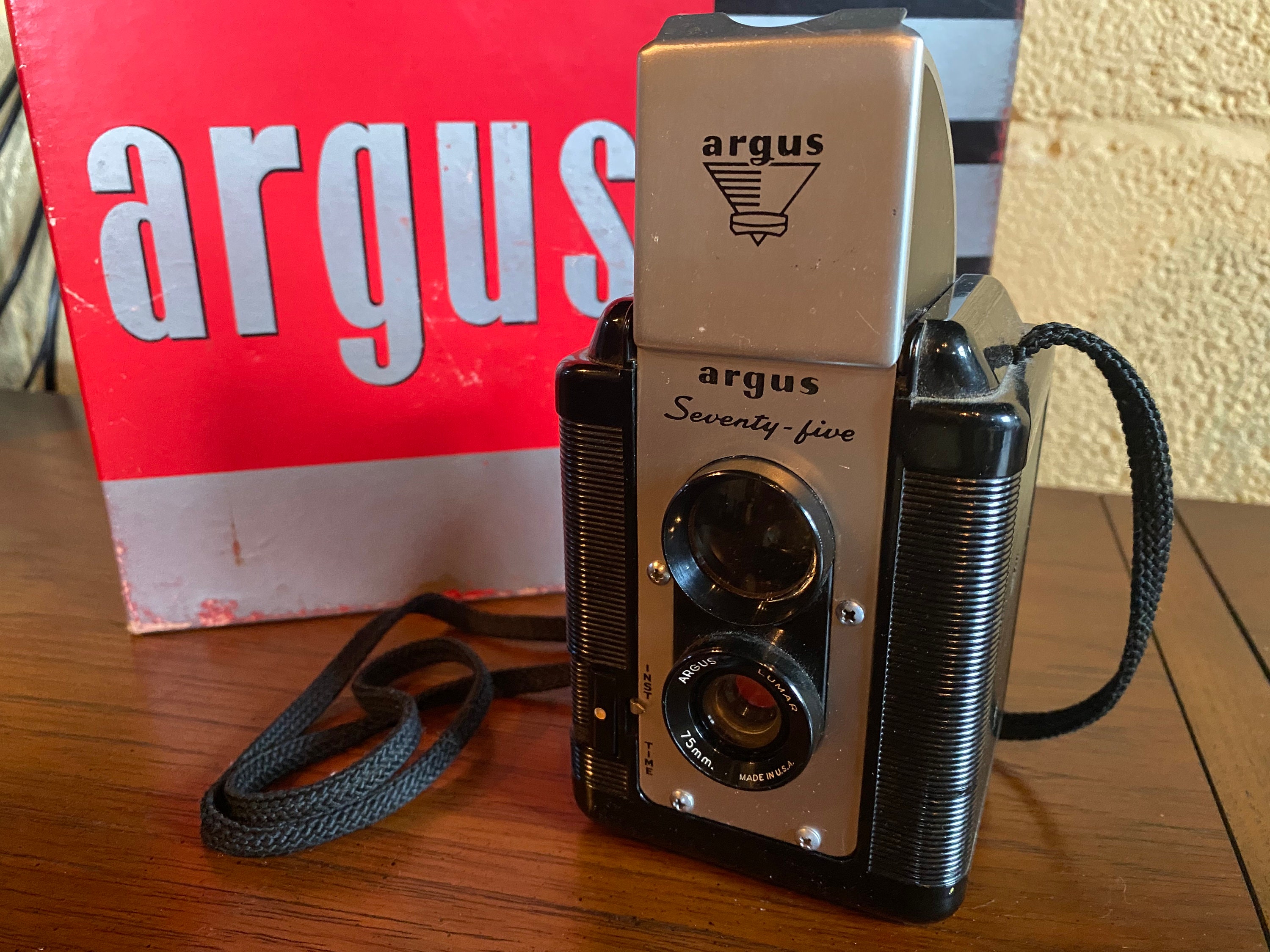 Argus 75 Vintage TLR Film Camera - Etsy